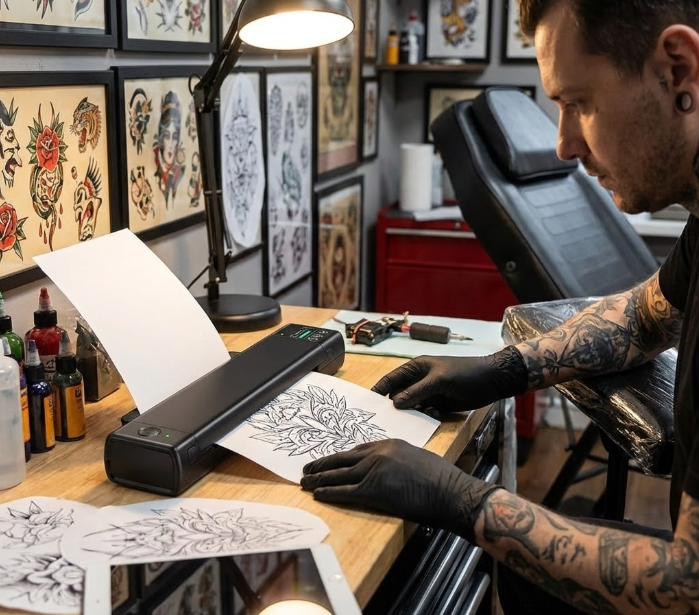 Phomemo M08F Plus: The Best Smart Touchscreen Tattoo Printer 2026