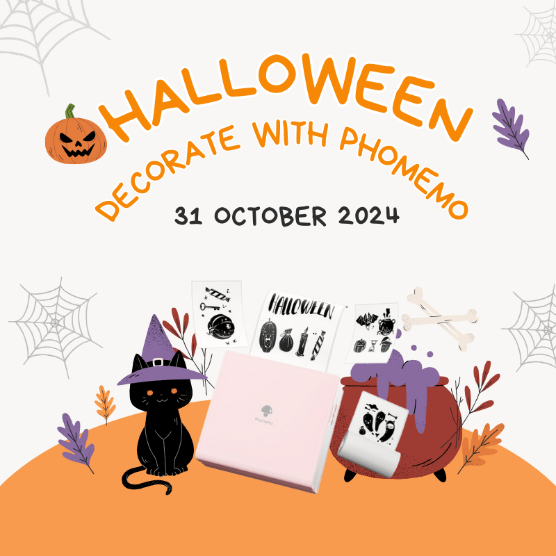 DIY Custom Halloween Labels with a Thermal Printer – Phomemo