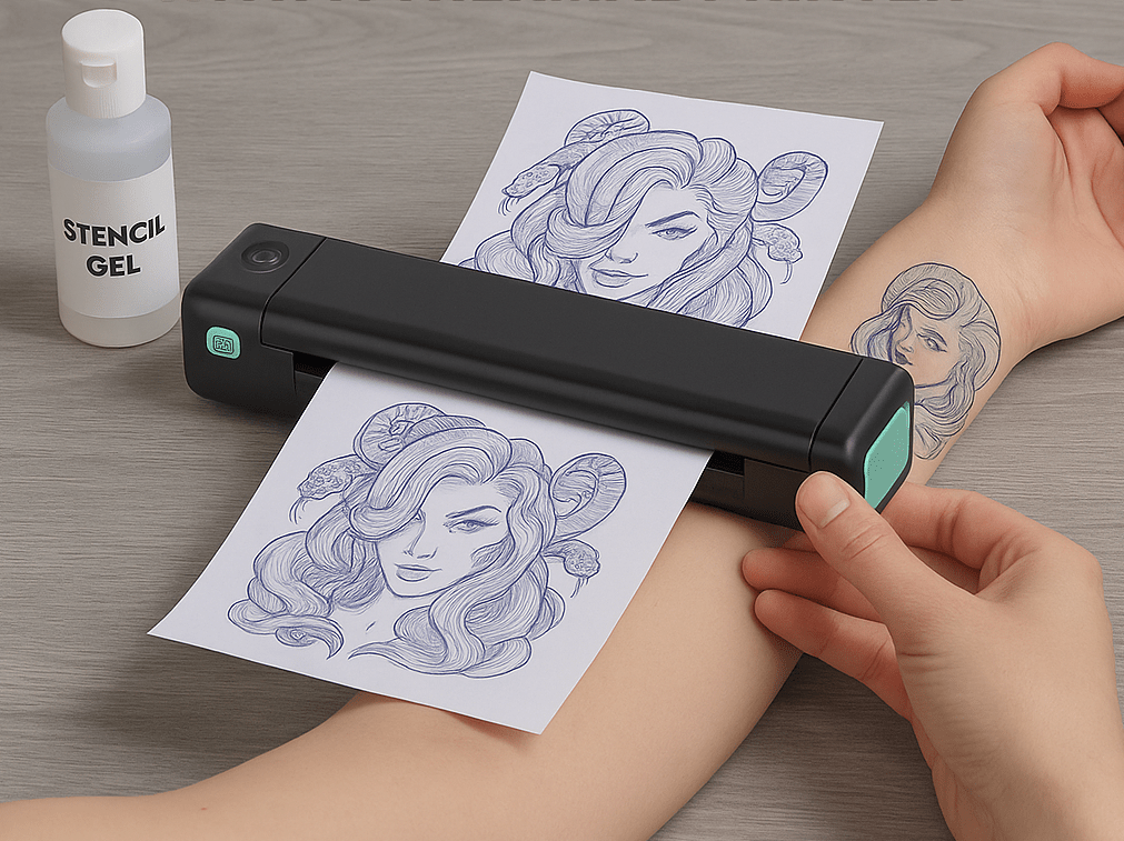 How to Make a Tattoo Stencil at Home | DIY & Thermal Printer Guide ...