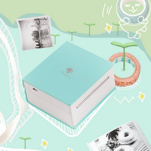 Learn to take notes, a Bluetooth portable mini printer can save half o ...