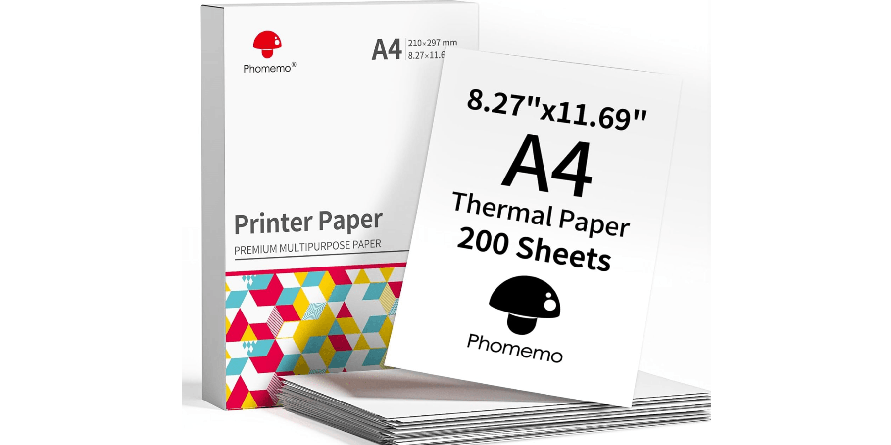 PHOMEMO Thermal Paper for A4 Mobile Printer M832 – Phomemo