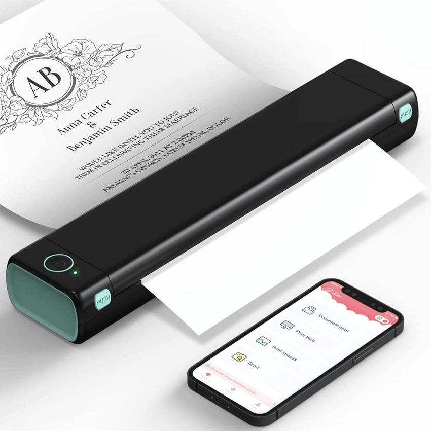 M08F Letter & A4 Portable Printer | Phomemo
