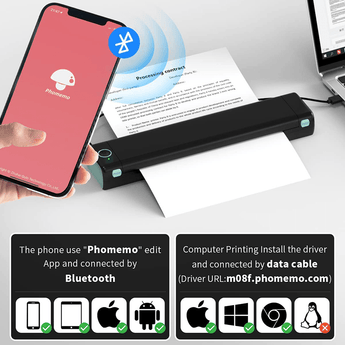 Phomemo M08F Letter & A4 Portable Printer