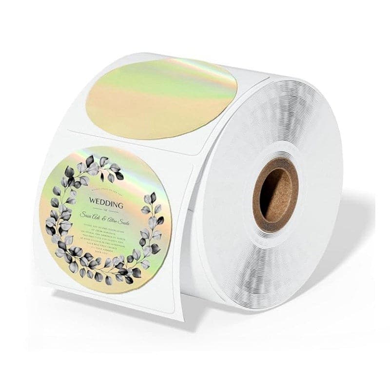 Phomemo 2" Golden Reflective Thermal Labels for Shipping Label Printer