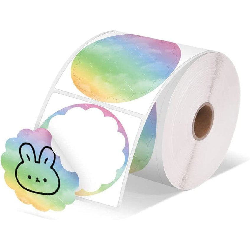 Phomemo Circle Labels- 2" Thermal Round Label for Barcode Label, DIY L