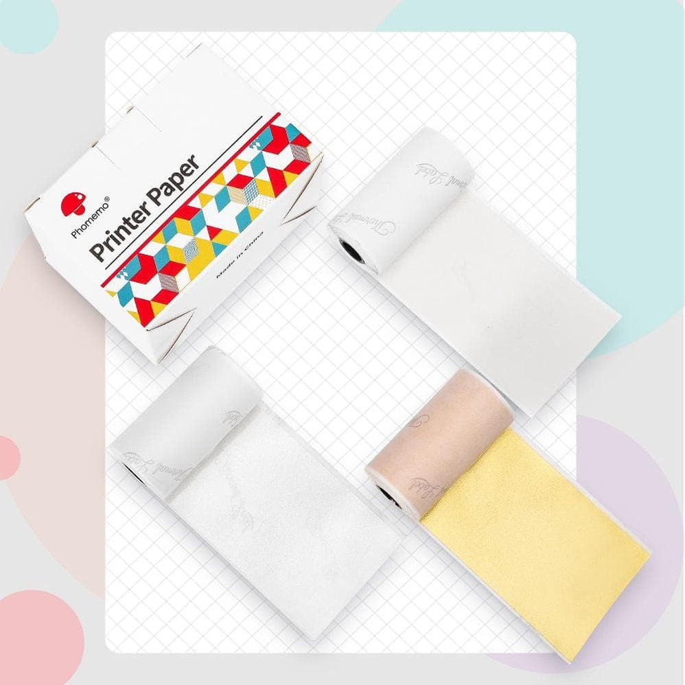 M02 Thermal Paper - Buy Best Thermal Printer Paper on Phomemo