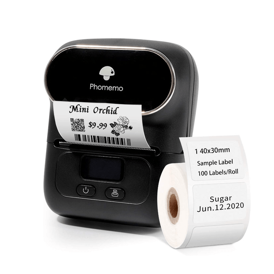 M110 Bluetooth Label Maker Barcode Label Printer — Phomemo