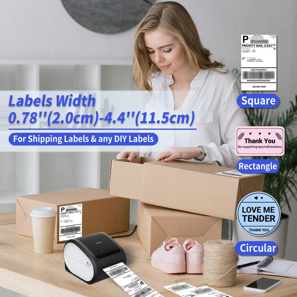 Phomemo D520-BT Bluetooth Shipping Label Printer