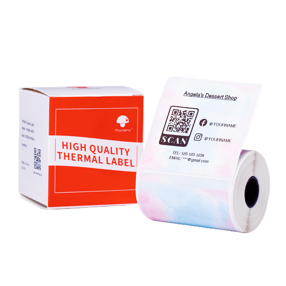 Labels for M110 & M120 — Phomemo